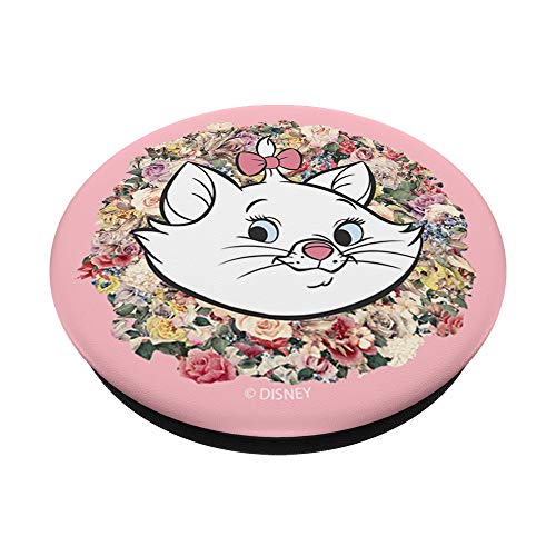 Disney Aristocats Marie Floral Portrait PopSockets Swappable PopGrip