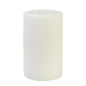 5 x 8 Inch White Pillar Candle