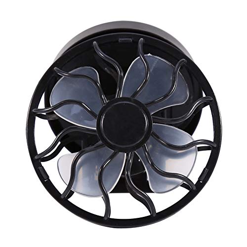 Solar fan, Electric Mini Clip-on Solar Fan Air Conditioner Cooling Cell Fan For Outdoor Home Travel Camping Hiking Cooling Ventilation