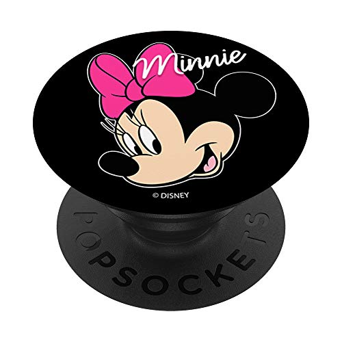 Disney Mickey And Friends Minnie Big Face PopSockets PopGrip: Swappable Grip for Phones & Tablets