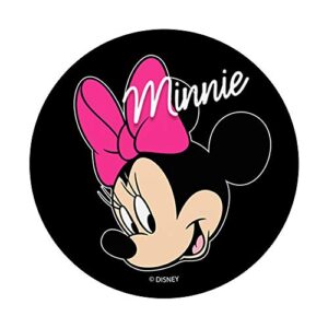 Disney Mickey And Friends Minnie Big Face PopSockets PopGrip: Swappable Grip for Phones & Tablets