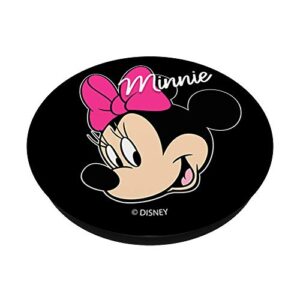 Disney Mickey And Friends Minnie Big Face PopSockets PopGrip: Swappable Grip for Phones & Tablets