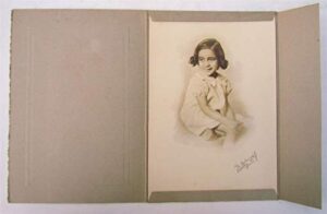 black americana large vintage photo of girl brooklyn new york