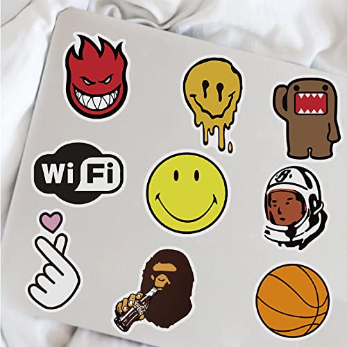 Cool Brand Stickers 101 Pack Decals for Laptop Computer Skateboard Water Bottles Car Teens Sticker