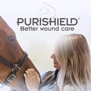 Farnam PuriShield Horse Wound Care, Intensive Care Gel Promotes Healing, Long Lasting Relief and Protection 12 Ounces