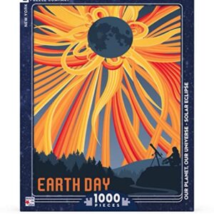 New York Puzzle Company - NASA Solar Eclipse - 1000 Piece Jigsaw Puzzle