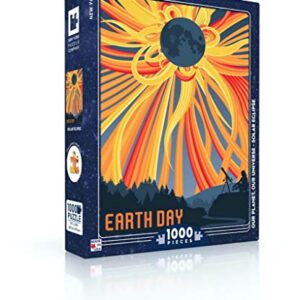 New York Puzzle Company - NASA Solar Eclipse - 1000 Piece Jigsaw Puzzle