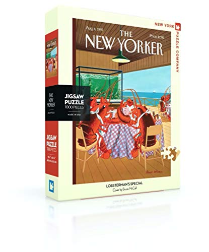 New York Puzzle Company - New Yorker Lobsterman's Special - 1000 Piece Jigsaw Puzzle