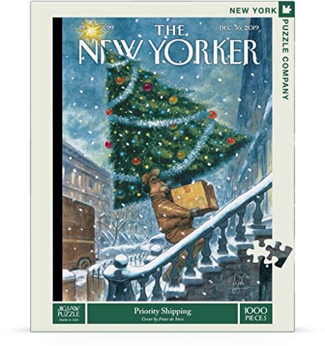 New York Puzzle Company - New Yorker Priority Shipping - 1000 Piece Jigsaw Puzzle