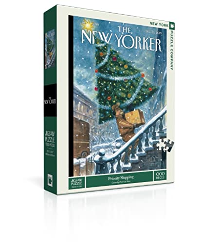 New York Puzzle Company - New Yorker Priority Shipping - 1000 Piece Jigsaw Puzzle