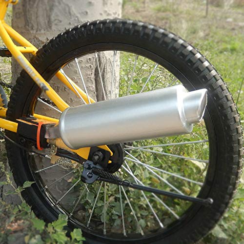 Bicycle Exhaust Sound System, Bike Motorcycle Spoke Turbo Exhaust Pipe System