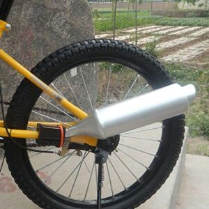 Bicycle Exhaust Sound System, Bike Motorcycle Spoke Turbo Exhaust Pipe System