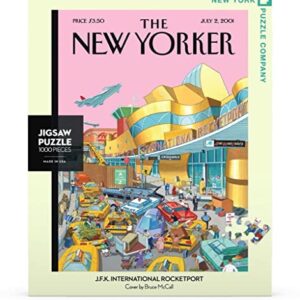 New York Puzzle Company - New Yorker J.F.K. International Rocketport - 1000 Piece Jigsaw Puzzle