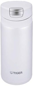 tiger thermos bottle mmx-a022hs tiger mug bottle, 6.8 fl oz (200 ml), sahara one-touch lightweight, sky gray