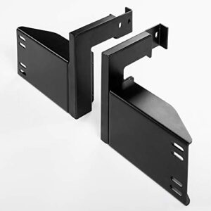 zinus jared adjustable base headboard brackets, set of 2 / hardware included