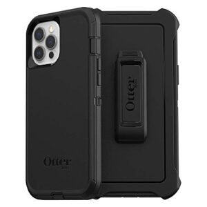 otterbox defender series screenless case case for iphone 12 pro max - black