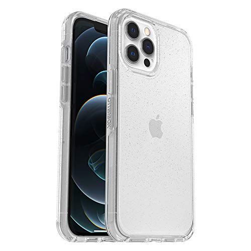 OtterBox SYMMETRY CLEAR SERIES Case for iPhone 12 Pro Max - STARDUST (SILVER FLAKE/CLEAR)