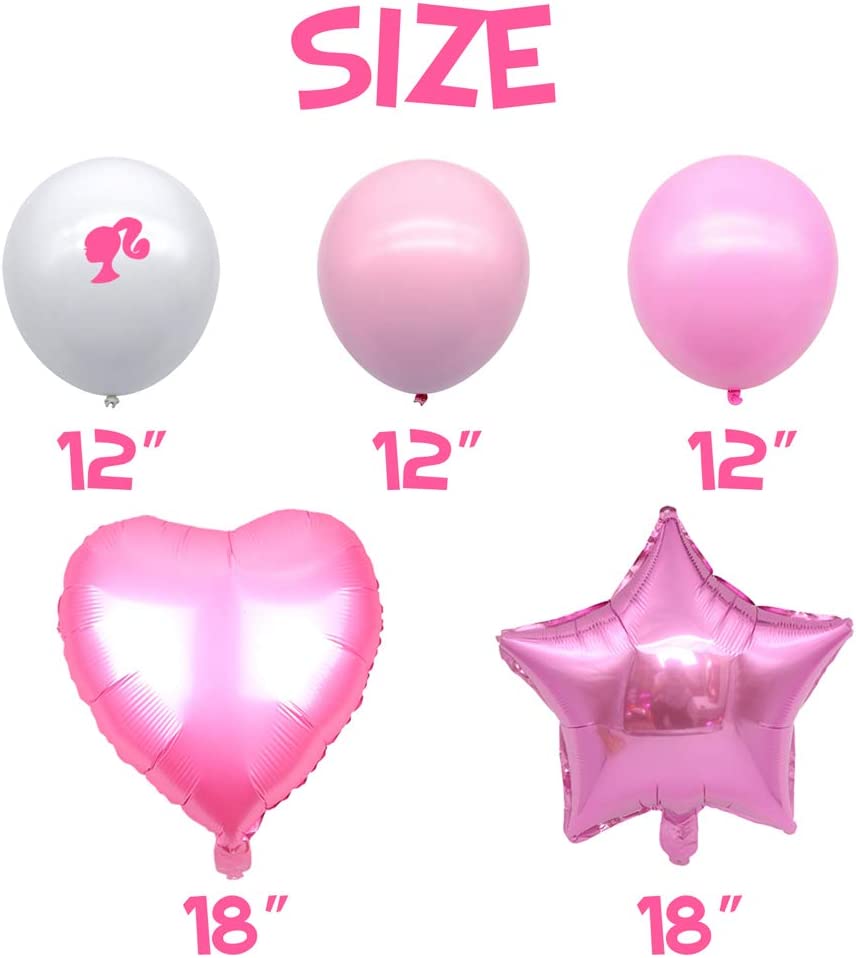 16 Balloons Girl Party Supplies Balloons Party Decorations Birthday Party Favor for Girls