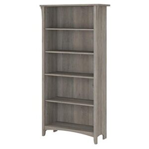 bush furniture salinas tall 5 shelf bookcase