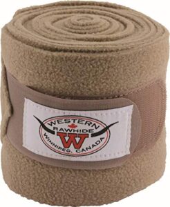 western rawhide anti-pilling polo horse wraps