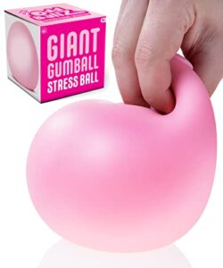 giant gumball stress ball: a supersized stress ball that smells like sweet bubble gum!