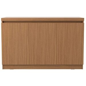 manhattan comfort viennese buffet stand, maple cream