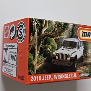 Matchbox 2018 Jeep Wrangler JL [Rubicon] 64/100, Pearl White