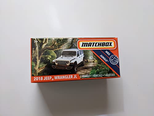 Matchbox 2018 Jeep Wrangler JL [Rubicon] 64/100, Pearl White