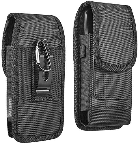 LUXMO Rugged Heavy Duty Cell Phone Carrying Holder Belt Clip Holster Case Pouch for Google Pixel 7, Pixel 7 Pro, Pixel 6, Pixel 6 Pro, Nokia G400, G100, OnePlus Nord N20 5G, N200 5G, OnePlus 10 Pro