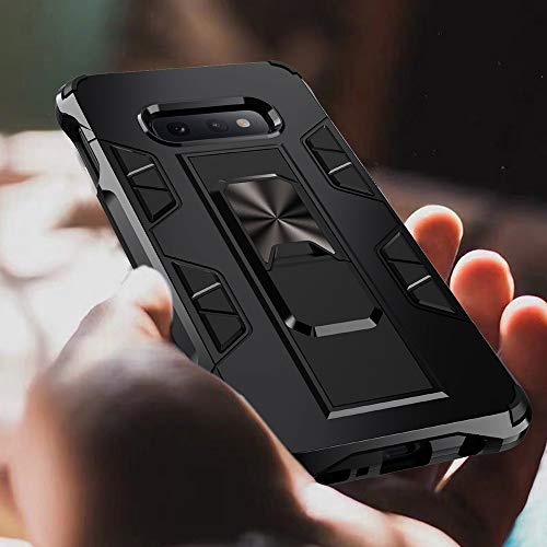 Samsung Galaxy Note 8 Case Military Grade Built-in Kickstand Case with Stand Holder Armor Heavy Duty Shockproof Cover Protective Case for Samsung Galaxy Note 8 Phone Case (Black)