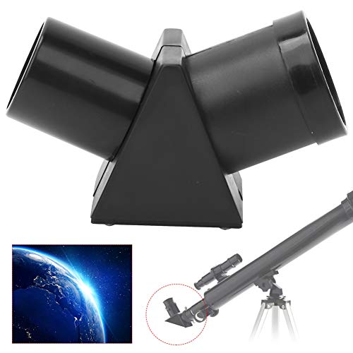 070 Camera Diagonal Mirror Portable 0.965inch/24.5mm 45-Degree Erecting Image Prism Zenith Diagonal Mirror Accessory for Refracting Astronomical Telescop