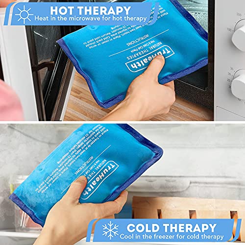 TruHealth Extra Large Ice Pack for Injury (2-Pack) - FSA HSA Approved Hot & Cold Gel Ice Pack - Reusable Ice Packs Pads & Therapy Compress