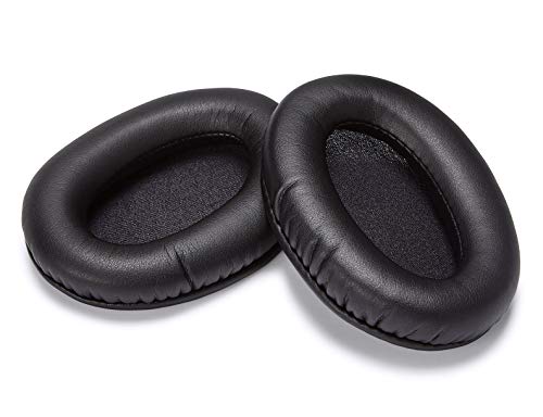 Premium replacement Cloud Flight earpads and Cloud Flight headband pad cushion Compatible with HyperX Cloud Flight wireless headset (Black) Protein Leather | Soft High-Density Foam | Easy Installation