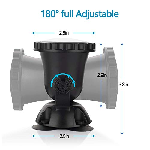 Arbnic Pond Light Waterproof IP 68 Submersible Spotlight, with 36 LED Bulbs 3.5W Spotlight, Used for Aquarium Garden Pond Fish Tank Rockery Landscape Light (Multicolor，4 in Set)