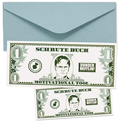 Chillkat Schrute Buck Birthday Card with Sticker, The Office TV Show (5)