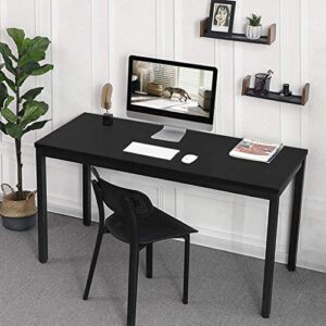 modern simples desktop computer desk, home office multipurpose study writing table computer gaming table bedroom laptop study table, student study reading writing desk pc laptop table