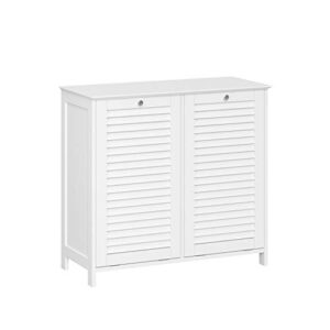 ellsworth double tilt-out laundry hamper, white