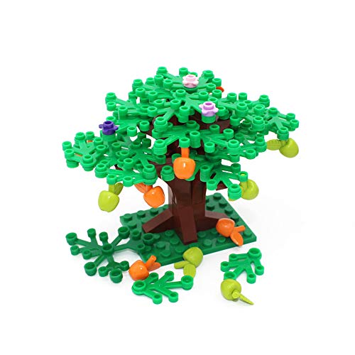 Tree Building Sets Block Toys Garden Park Trees and Plants Flowers Classic Botanical Accessories Bricks for Kids Tight Fit with Major Brands