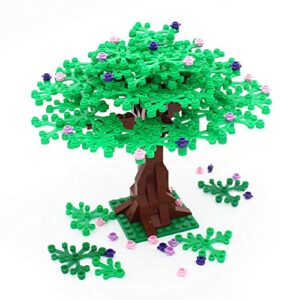 Tree Building Sets Block Toys Garden Park Trees and Plants Flowers Classic Botanical Accessories Bricks for Kids Tight Fit with Major Brands