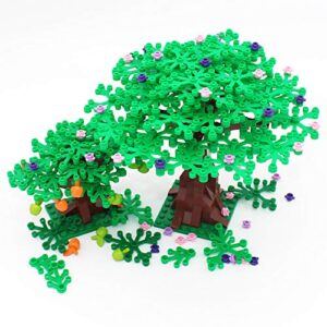 Tree Building Sets Block Toys Garden Park Trees and Plants Flowers Classic Botanical Accessories Bricks for Kids Tight Fit with Major Brands