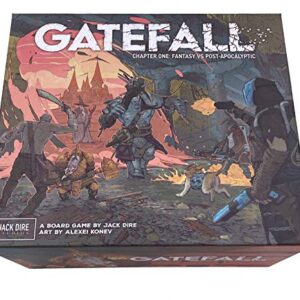 Gatefall Board Game | Chapter One: Fantasy vs Post-Apocalyptic Miniatures Strategy Game