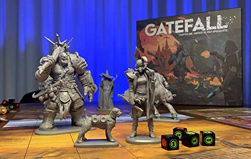 Gatefall Board Game | Chapter One: Fantasy vs Post-Apocalyptic Miniatures Strategy Game