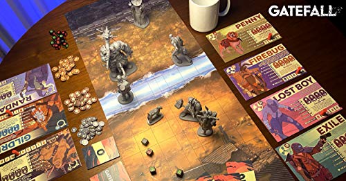 Gatefall Board Game | Chapter One: Fantasy vs Post-Apocalyptic Miniatures Strategy Game