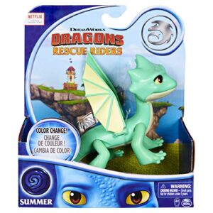 HTTYD DreamWorks Dragons Rescue Riders Summer Color Change Dragon Figure