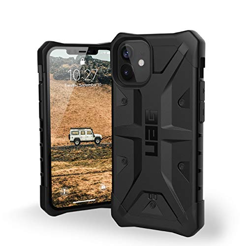 URBAN ARMOR GEAR UAG Designed for iPhone 12 Mini 5G [5.4-inch Screen] Rugged Lightweight Slim Shockproof Pathfinder Protective Cover, Black