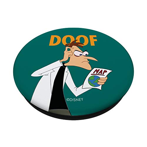 Phineas and Ferb: Candace Against the Universe Doof PopSockets PopGrip: Swappable Grip for Phones & Tablets