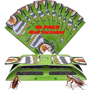 roach killer,roach killer indoor infestation,cockroach killer indoor home,roach traps,cockroach killer,roach bait,roach motel,child & pet friendly (10 pack)