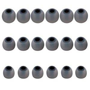 brandless silicone earbud tips replacement earbuds cap eartips tips eargels 9 pairs s m l