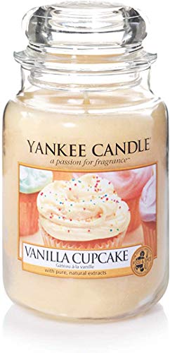 Vanilla Cupcake Large Jar Candle,Fresh Scent