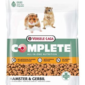 Versele-Laga Complete All-in-One Nutrition Hamster & Gerbil Food, 2.5 Pounds